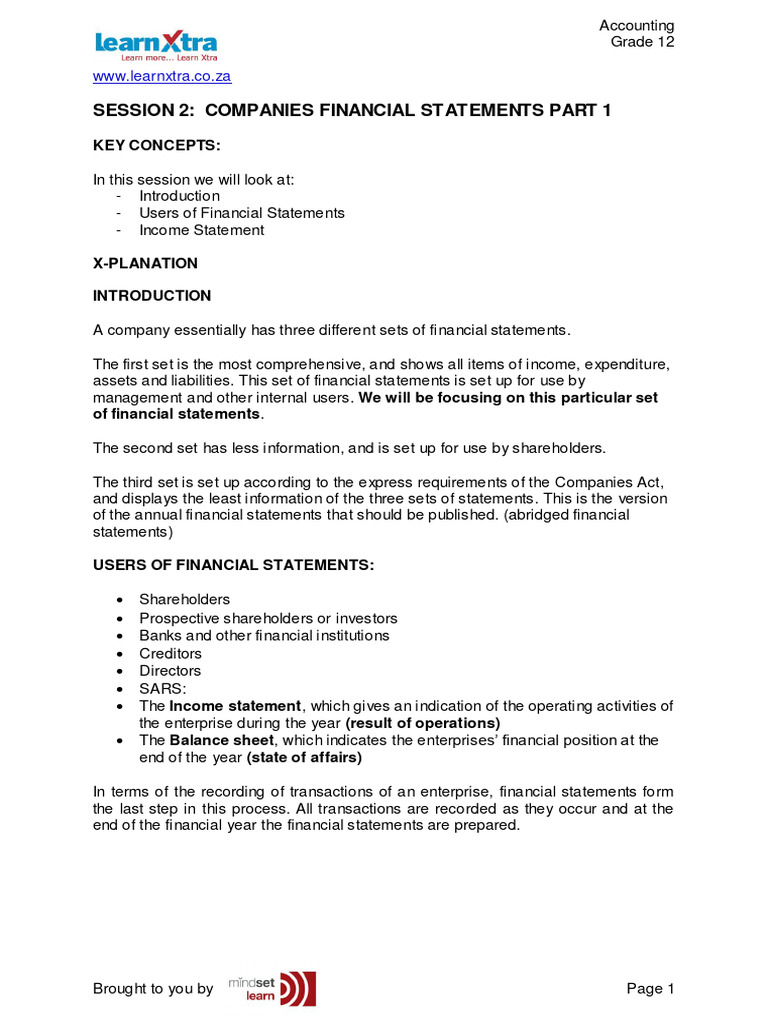121 Fdoc | Download Free PDF | Debits And Credits | Income Statement