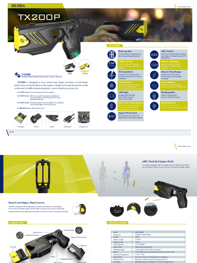 HUSHA TX200P Introduction | PDF