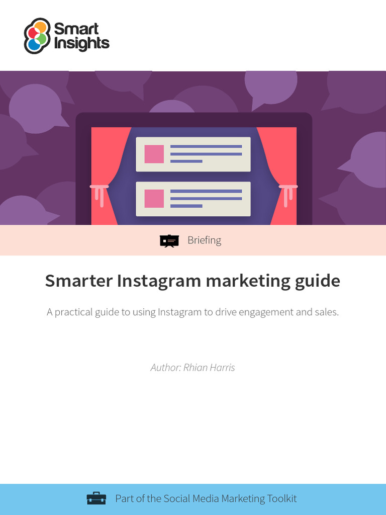 Instagram Smarter Marketing Guide Smart Insights | PDF | Social Media ...