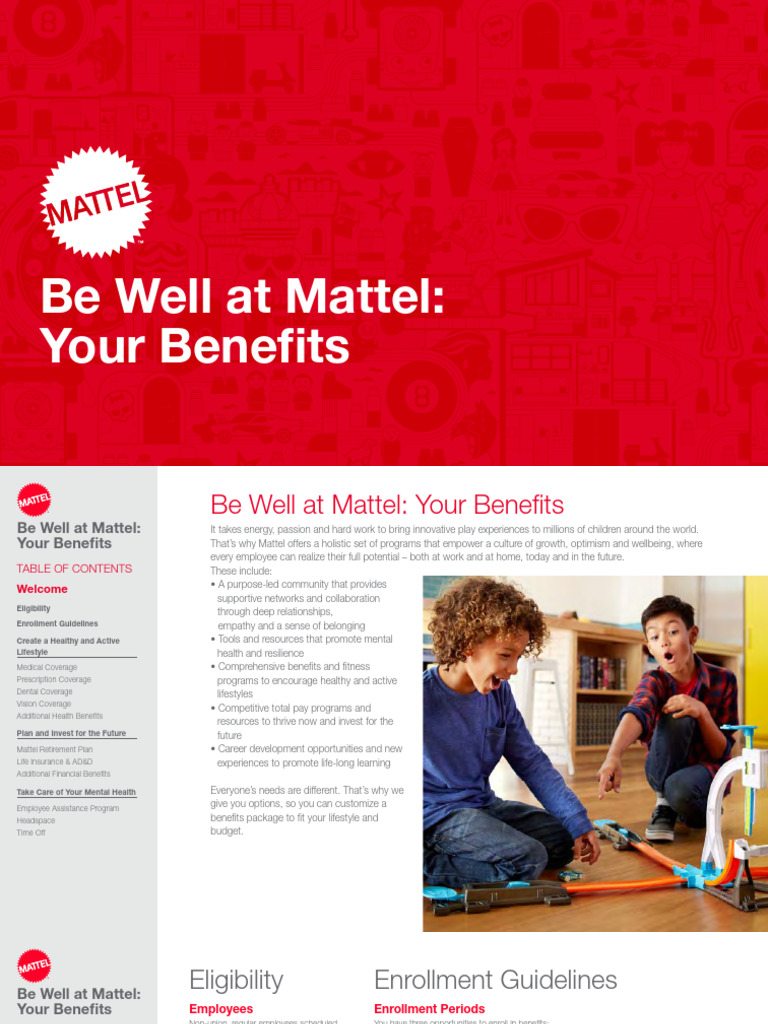 2022 - Recruiting - Guide MATTEL | PDF | Health Savings Account ...