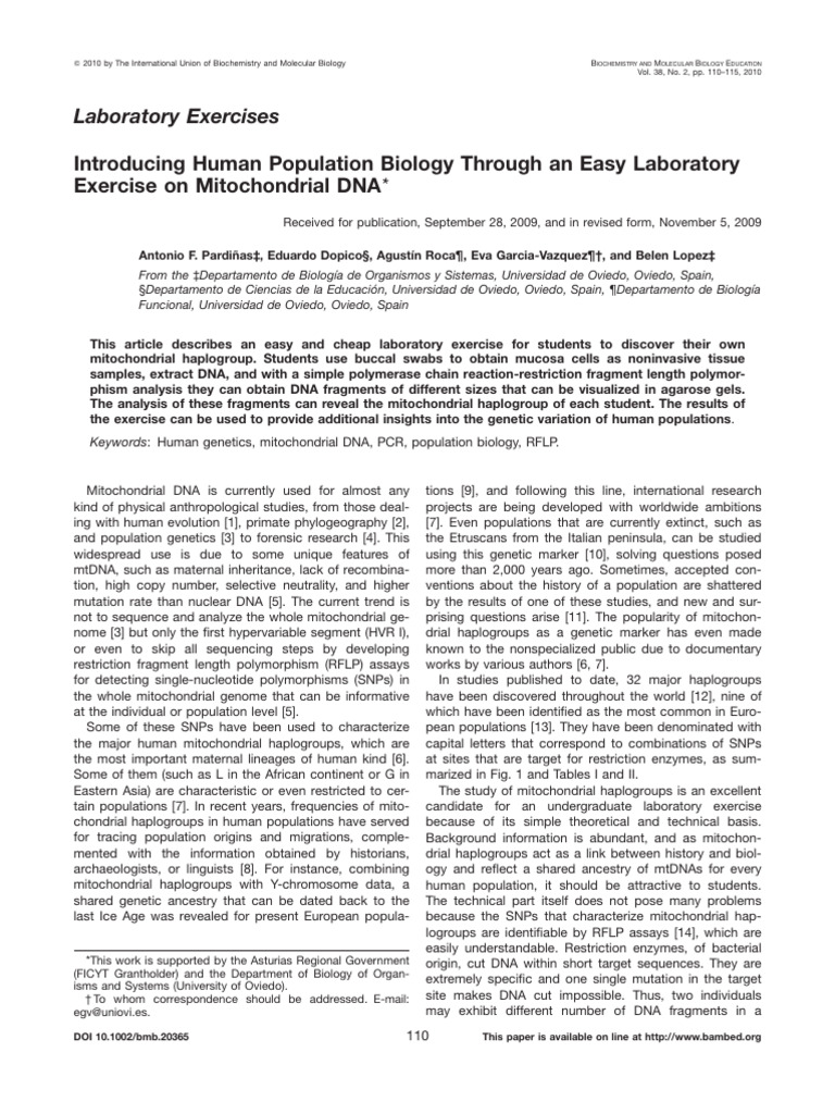 Biochem Molecular Bio Educ - 2010 - Pardi As - Introducing Human ...