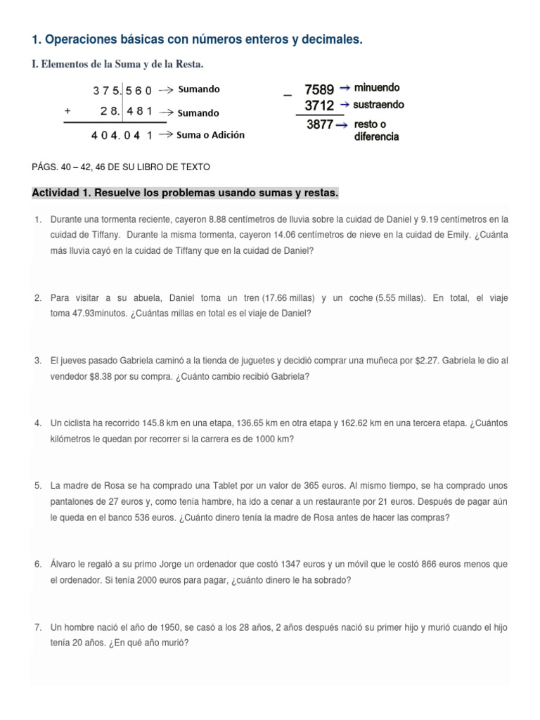 Repaso de Mate Segundo Parcial Trimestre I 2023 | PDF | Aritmética