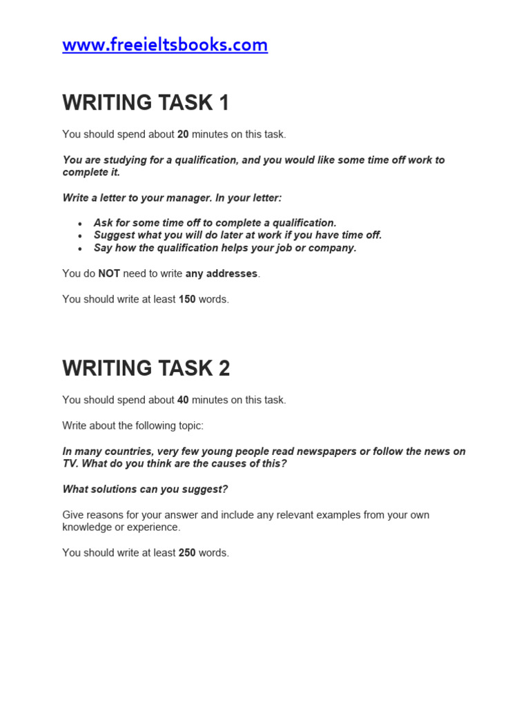 GT Ielts Writing Task 1,2 Test 11 | PDF | Business | Self-Improvement