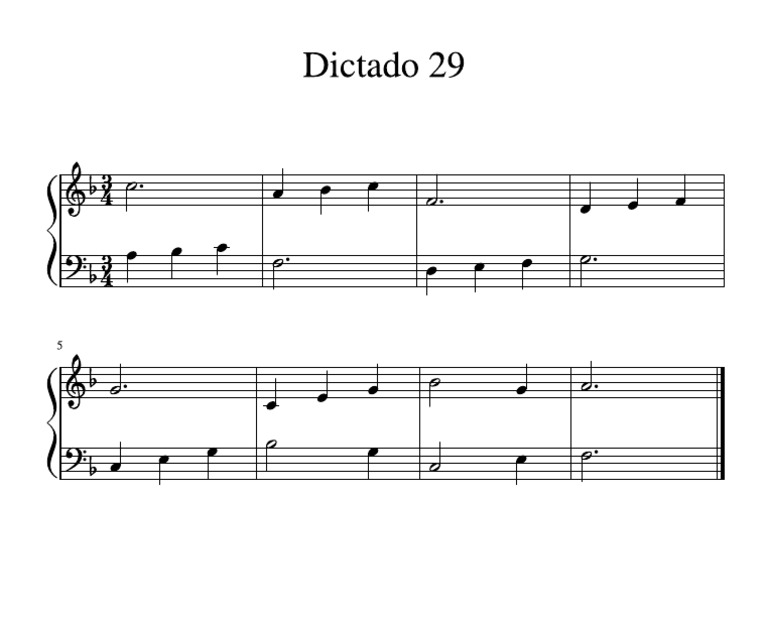 Solución-Dictado-29-IIº-EP | PDF