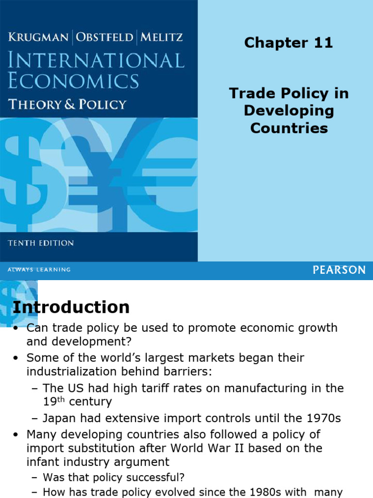 Chapters 11 and 12 Krugman Obstfeld | PDF | Subsidy | Economic Growth