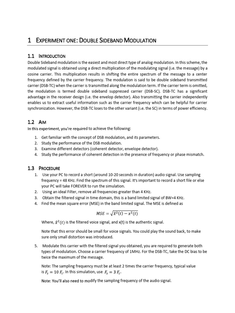Analooge Summer Project | PDF | Frequency Modulation | Detector (Radio)