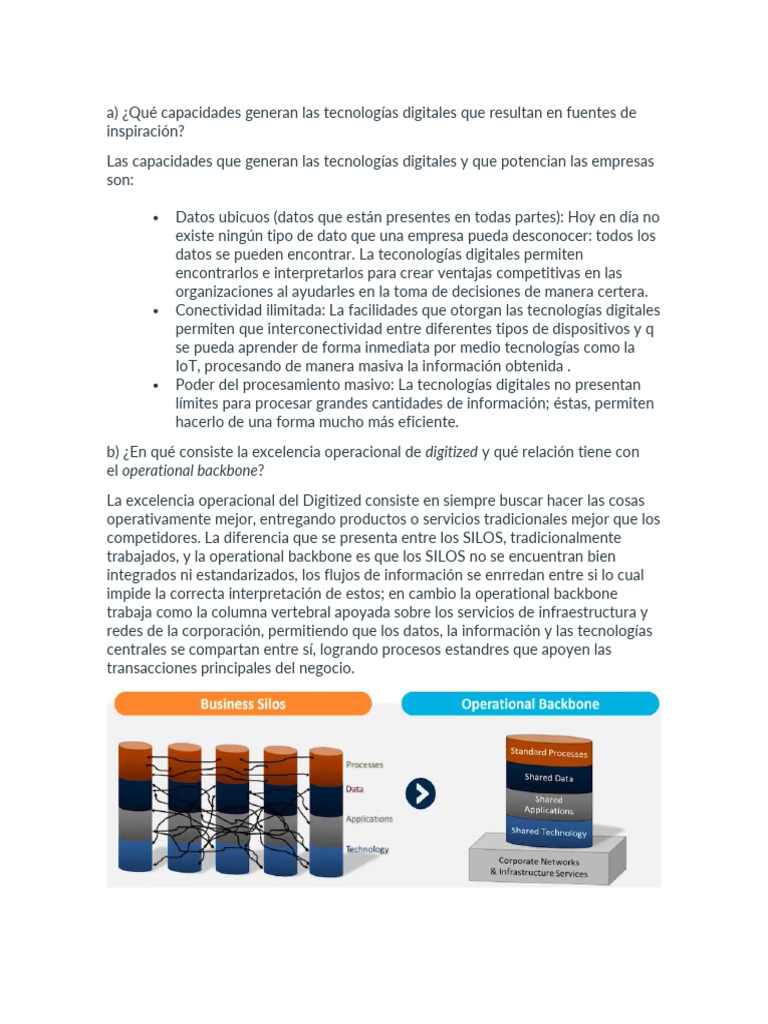 Transformacion Digital Pdf Internet De Las Cosas Tecnologías De