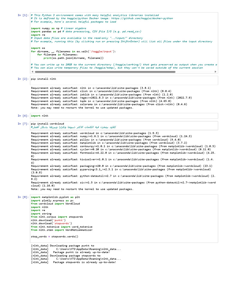 Section 6 - Jupyter Notebook | Download Free PDF | Computing Section 6 - Jupyter Notebook | Download Free PDF | Computing
