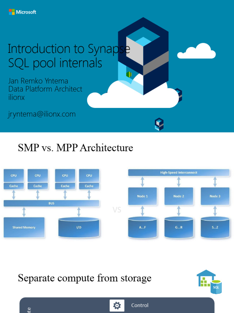 Synapse Dedicated SQL Pool Internals | PDF | Computer Programming | Computer Data