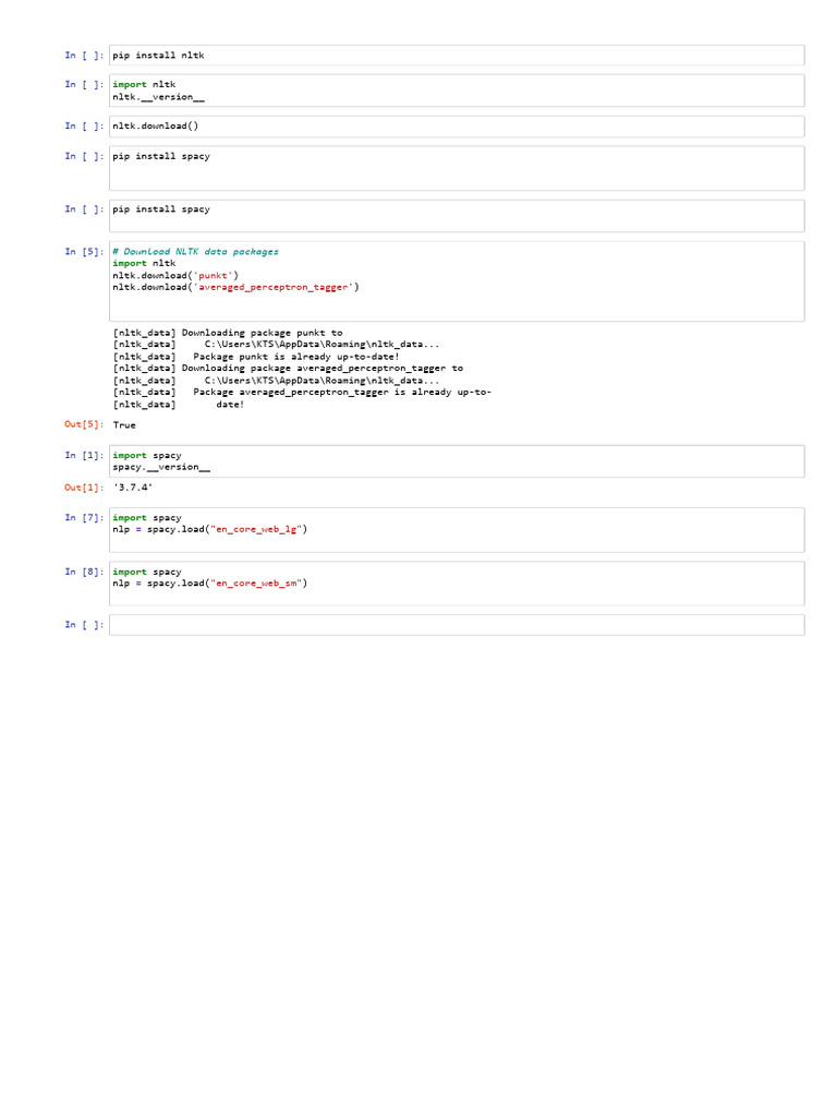 Section 1 Jupyter Notebook Pdf