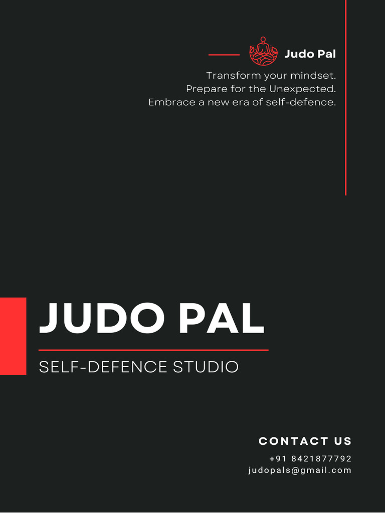 Judo Pal Brochure | Download Free PDF | Self Defense | Karate