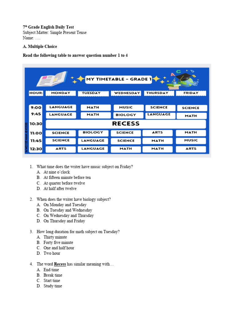 7th Grade Daily Language Review | PDF | Language Arts & Discipline ...
