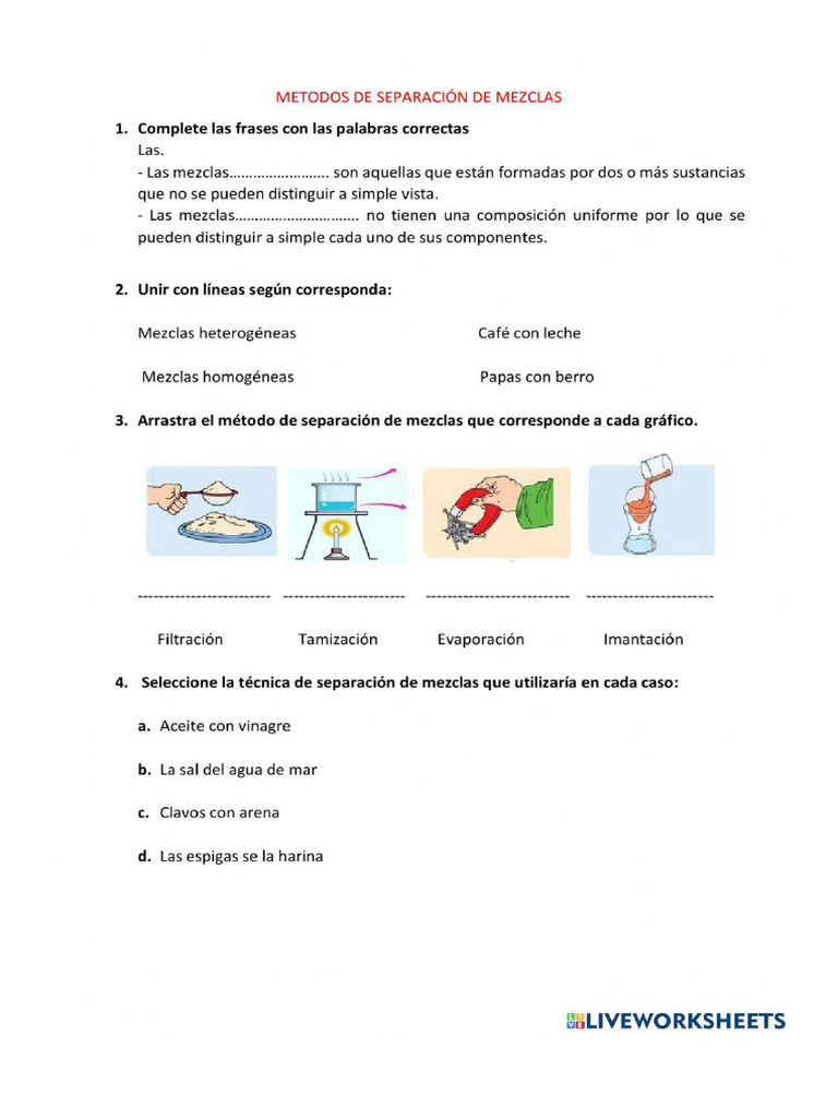 Mezclas y Soluciones | PDF