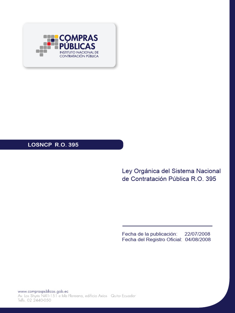 LOSNCP - manualdeObraPTOcom | PDF | Presupuesto | Alcalde