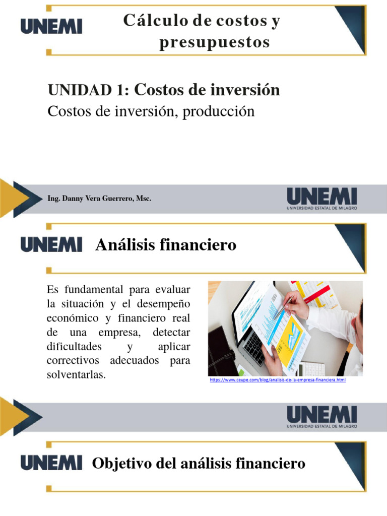 Clases de Costos de Inversión | Descargar gratis PDF | Costo | Business