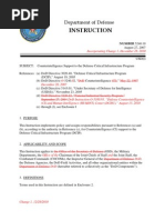 DoDI 6055.7 | PDF | Missile | United States Department Of Defense