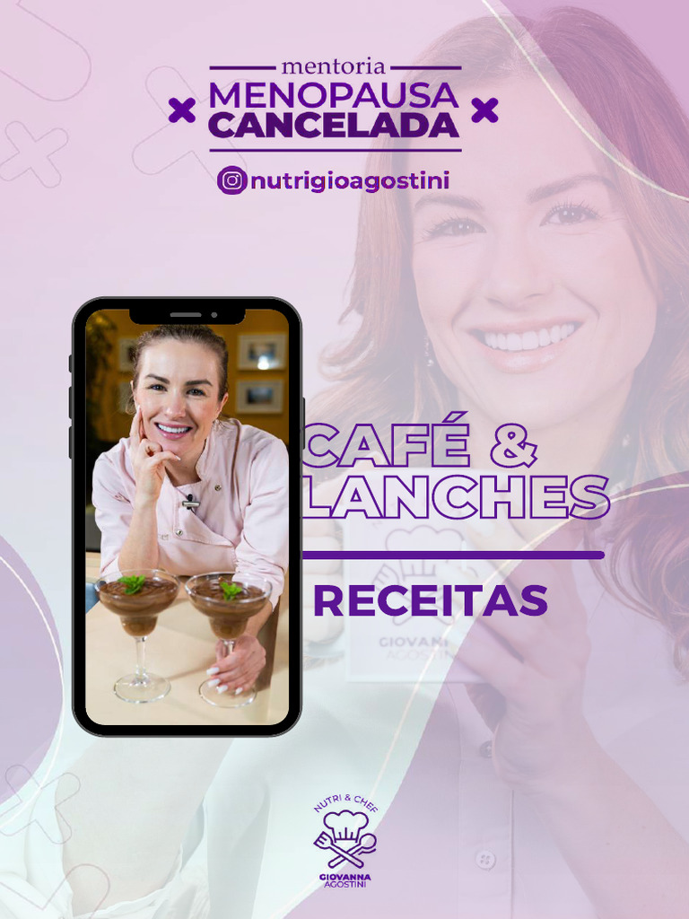 E-Book de Receitas para Café Da Manhã e Lanches | PDF | Chocolate | Bolos