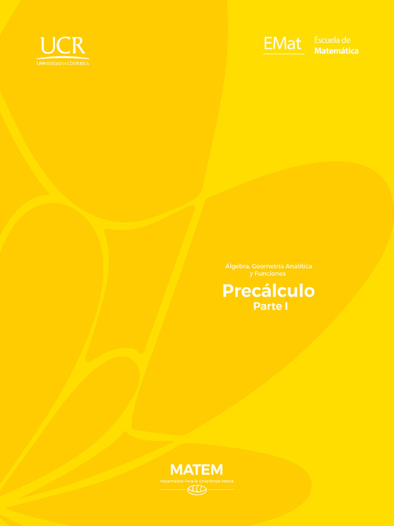 Libro Precálculo 1 | PDF | Factorización | Matemáticas