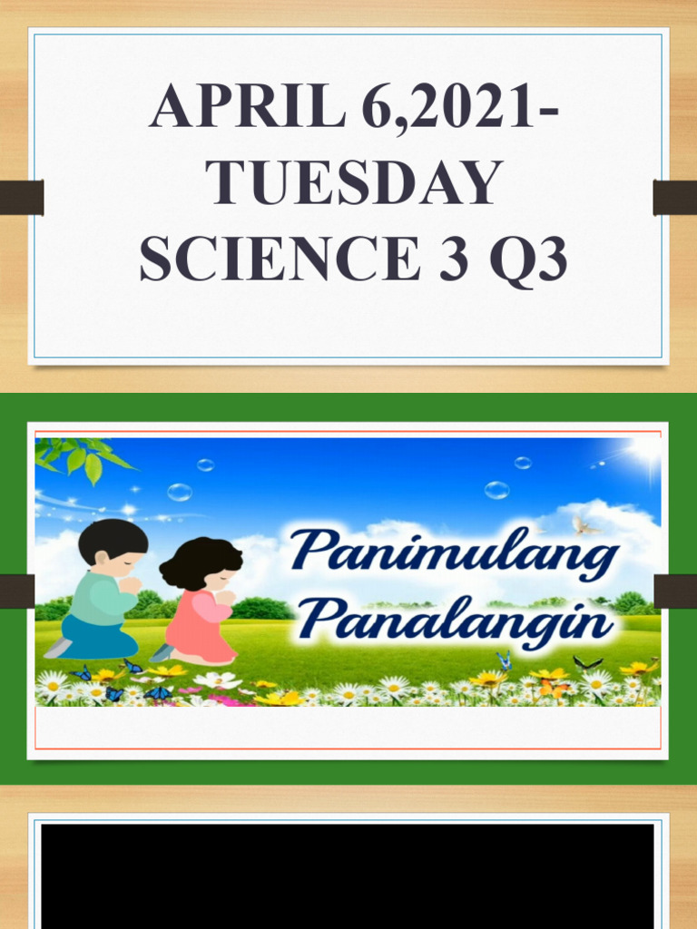April 5,2021 Paglalarawan NG Pwesto NG Bagay Lesson 3 | PDF