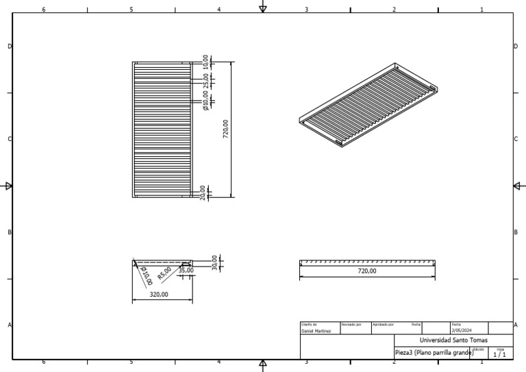 Plano Parrilla Grande UST 2024 | PDF