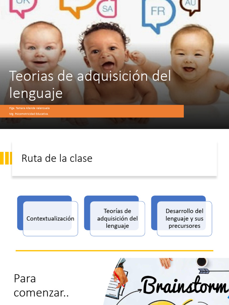 Teorias de Adquisición Del Lenguaje | PDF | Aquisición de idioma ...