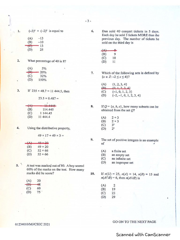 July 2021 Paper 1 | PDF