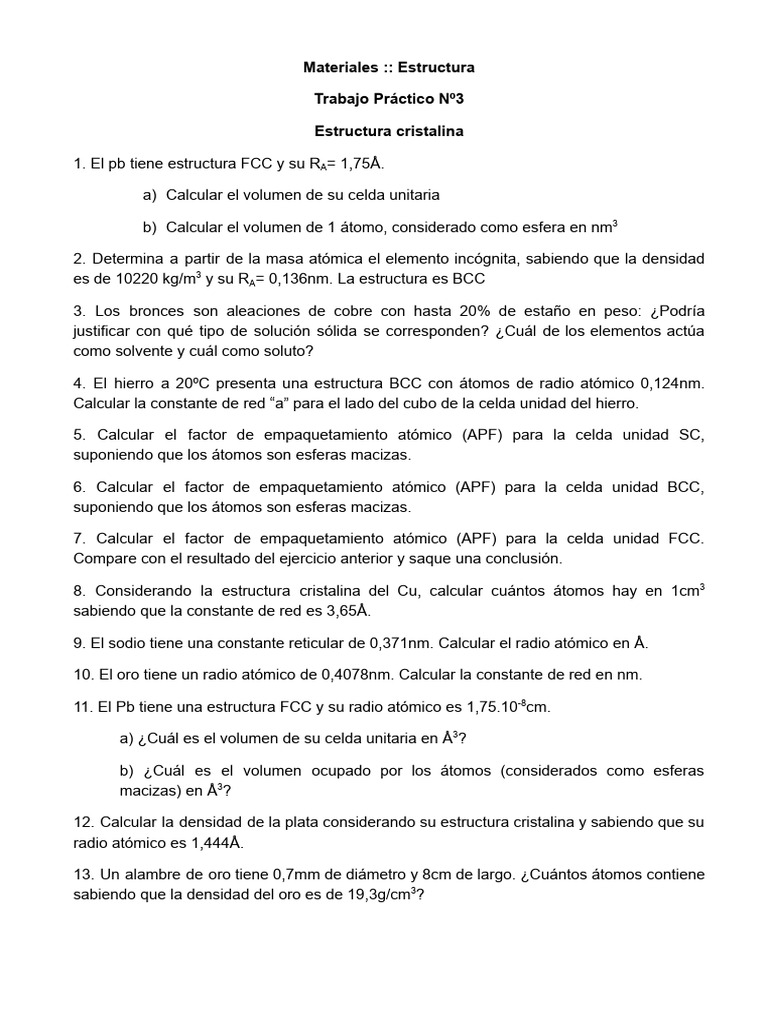 TP 03 - Estructura | PDF | Métodos y materiales de enseñanza