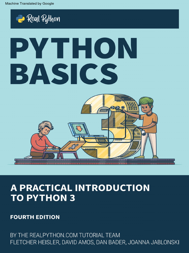 Python Basics - A Practical Introduction To Python 3, 4th Edition-Páginas-1 | PDF | Python ...