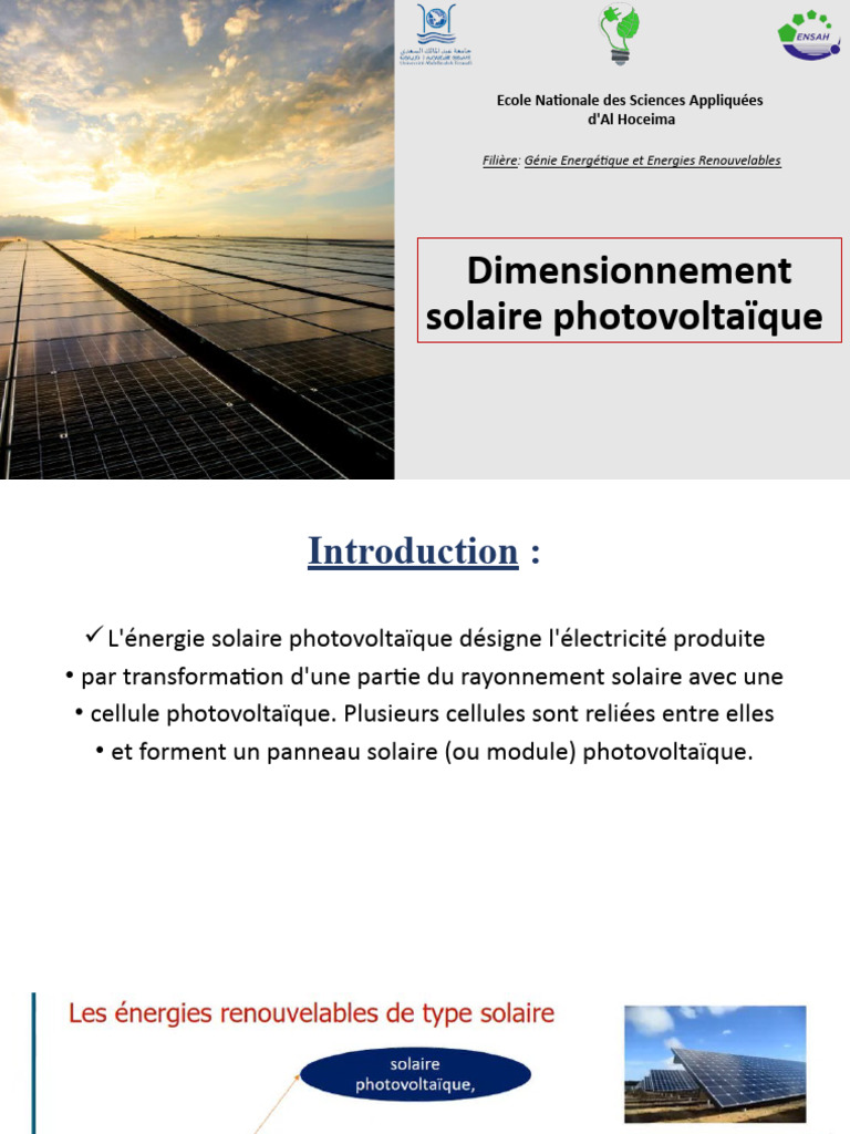 Formation Solaire | PDF | Panneau solaire | Énergie solaire photovoltaïque