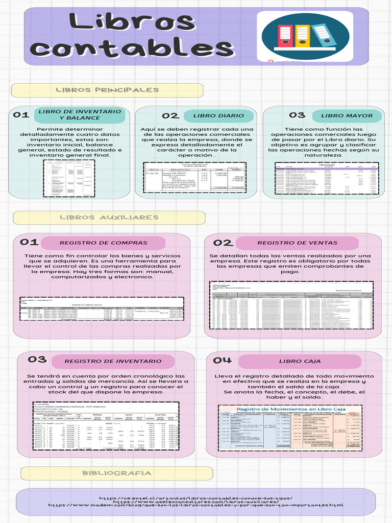 Infografia-Libros Contables | PDF