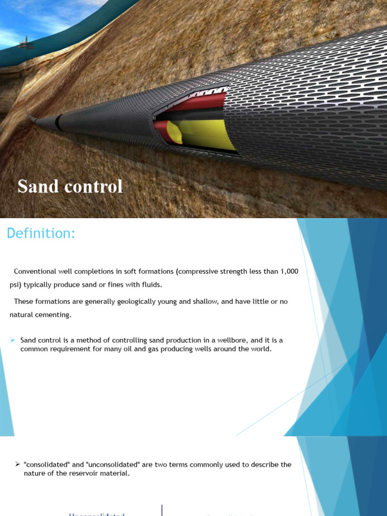 Sand Control & Perforation Final | PDF | Casing (Borehole) | Industrial ...