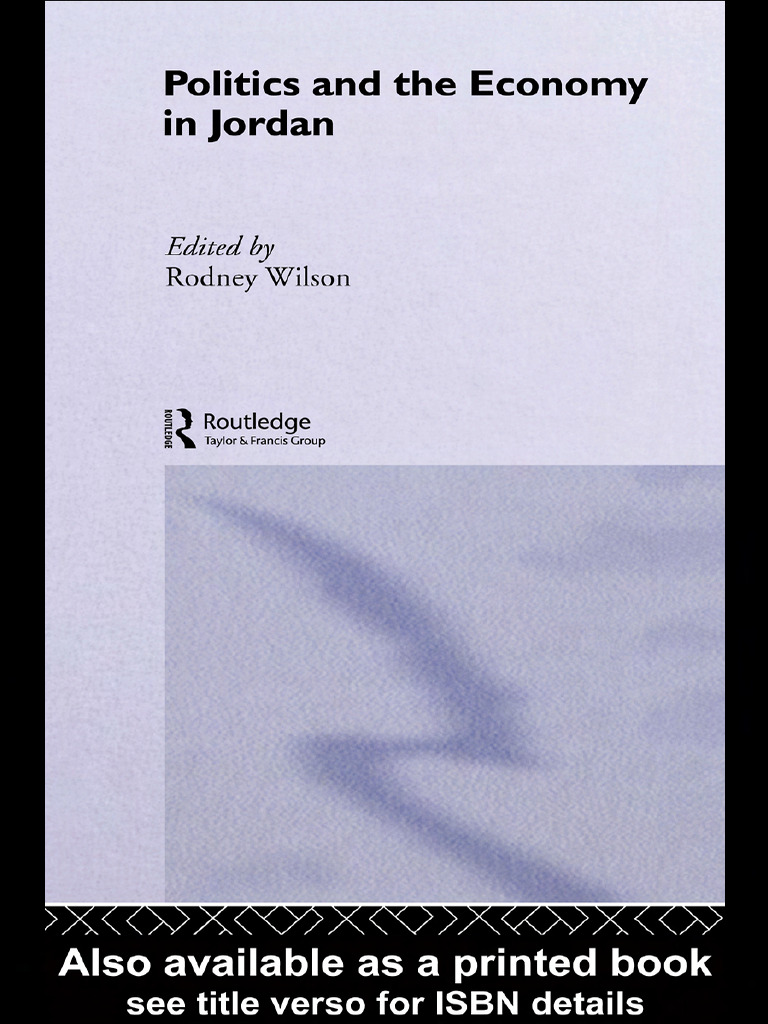Rodney Wilson - Politics and Economy in Jordan (Routledge Soas Politics ...