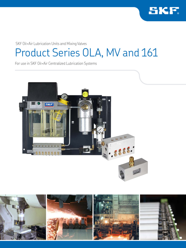 SKF Oil+Air Lubrication Systems Guide | PDF | Bearing (Mechanical ...
