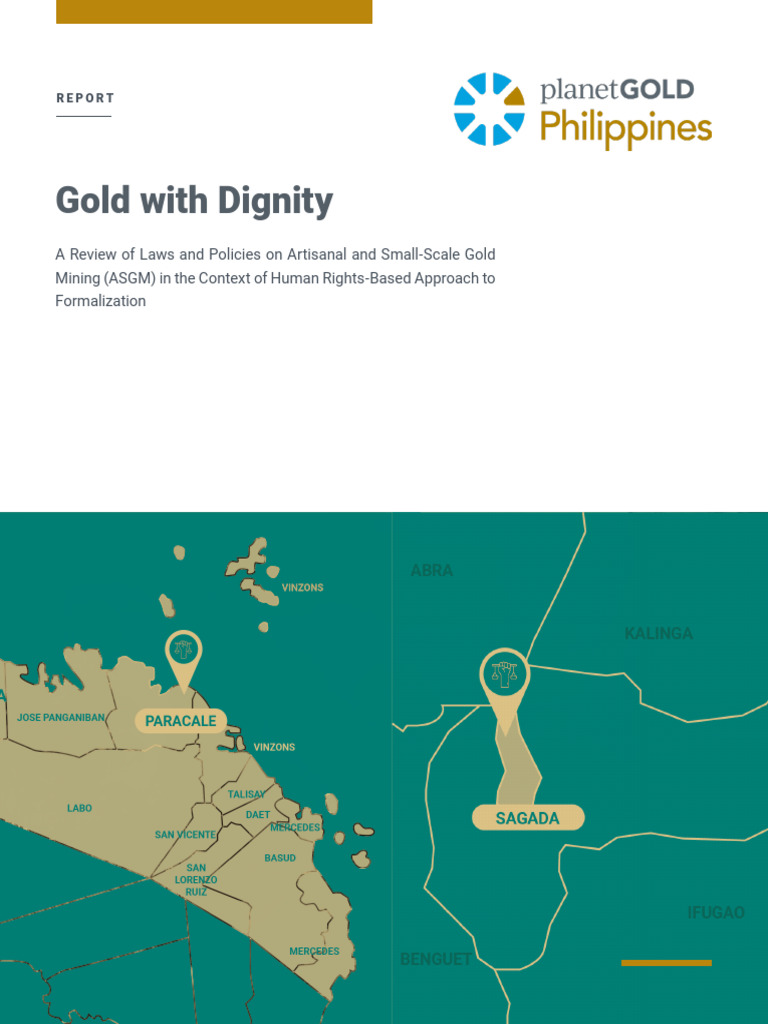 Gold with Dignity Report (Philippines) | PDF | Mining | Policy