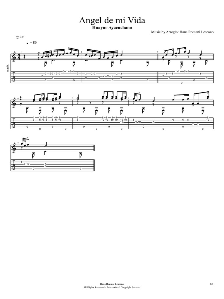 Angel de Mi Vida | PDF | Intellectual Works | Property Law