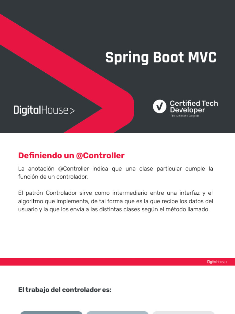 Spring Boot MVC | Descargar gratis PDF | Modelo – Vista – Controlador ...