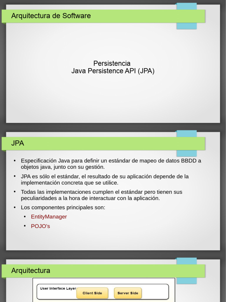 Clase-No.2 JPA | PDF | Objeto (informática) | Plataforma Java
