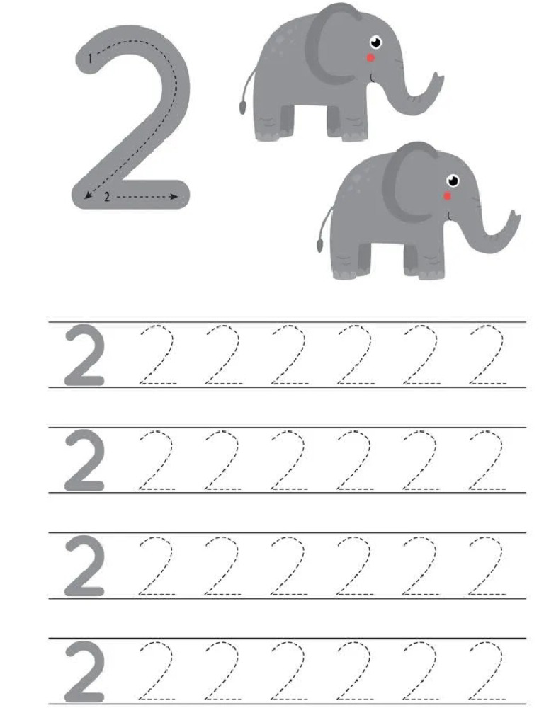 Trazos de Numeros | PDF
