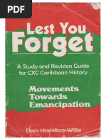 Csec CXC Caribbean History Paper 2 2021 | PDF | Essays