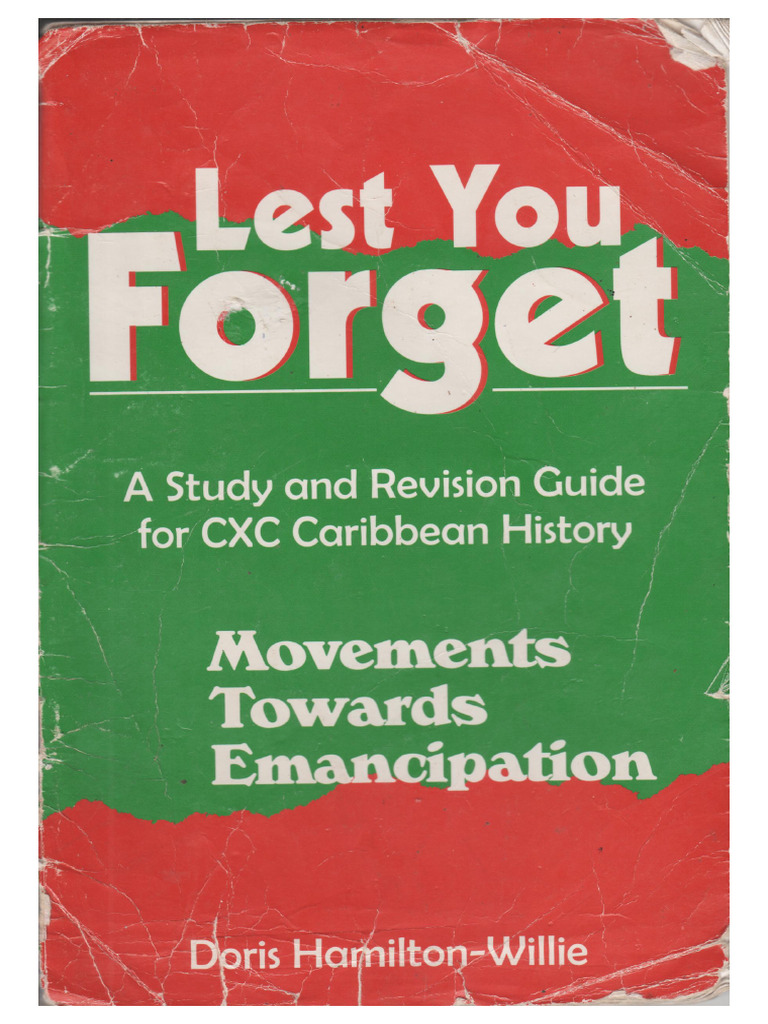 Lest You Forget - Movements Towards Emancipation | PDF