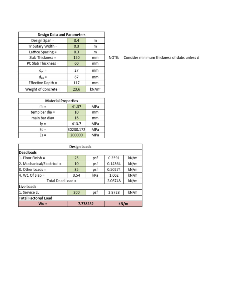 Trans-Slab Design | Download Free PDF | Building Engineering | Concrete