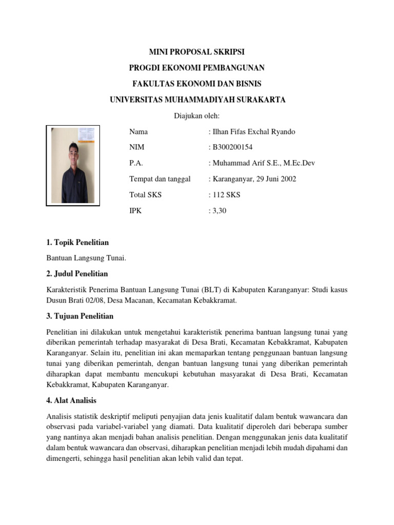 Mini Proposal 03 | PDF