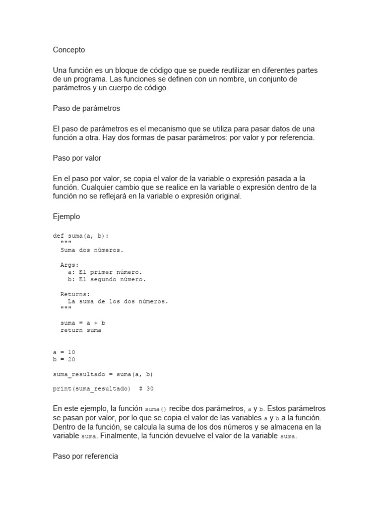 Expo Programacion | PDF | Variable (informática) | Función (Matemáticas)