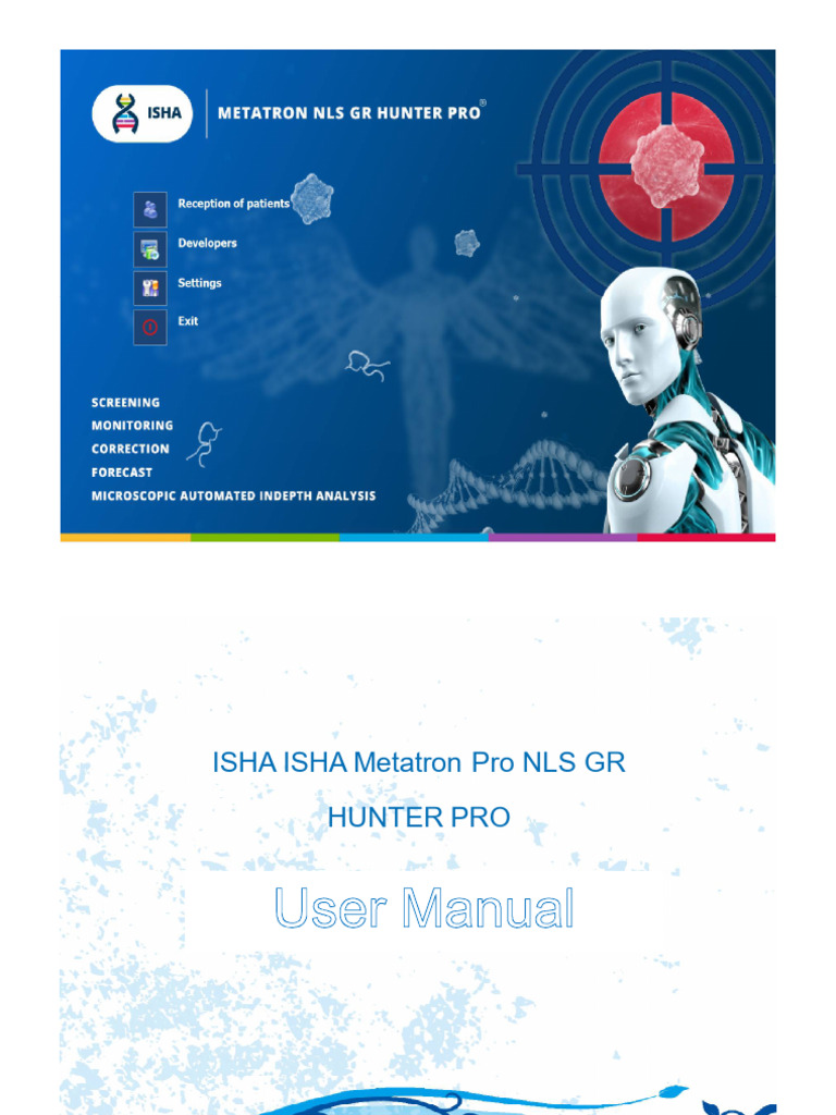 Isha Metatron Hunter GR Pro - User Manual - Training - 2023 - English ...