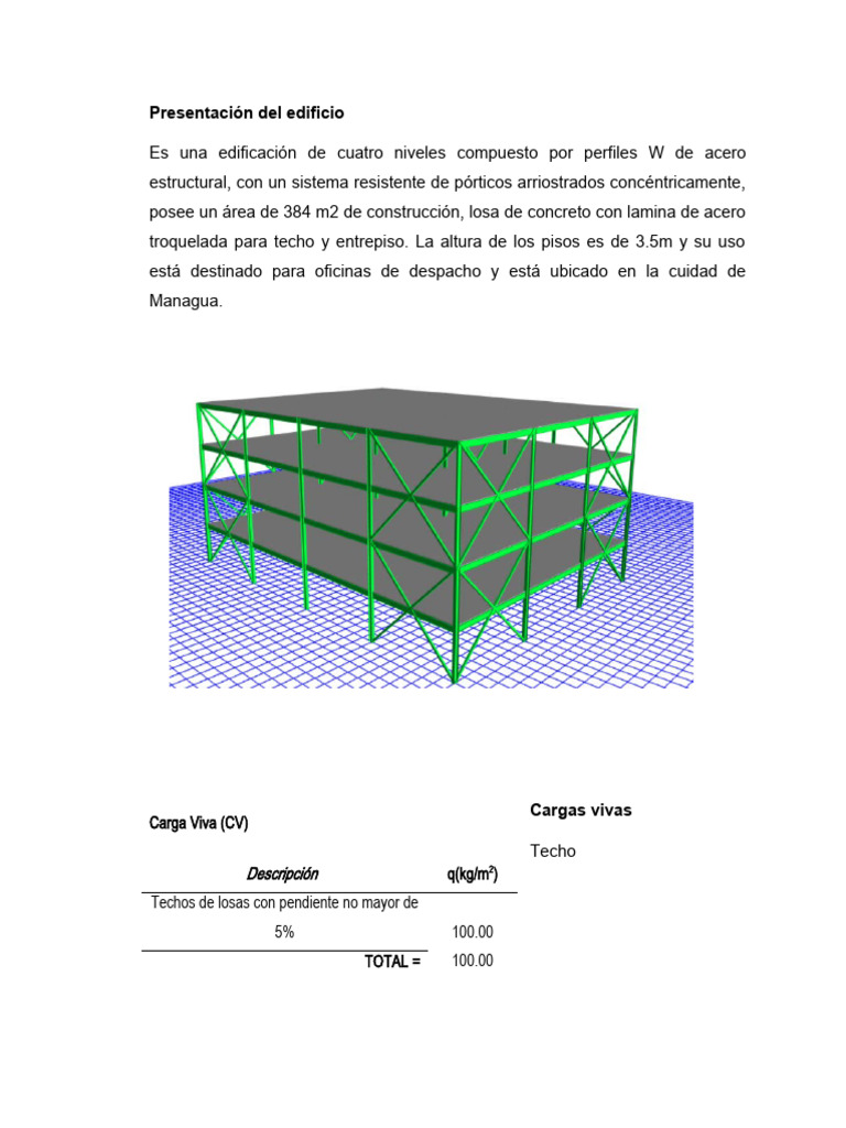 Distribucion de Cargas | Descargar gratis PDF | Viga (Estructura) | Ingeniero civil