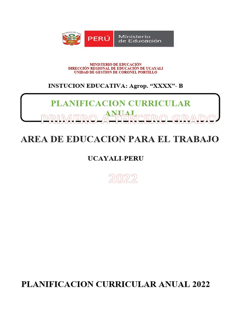 EPT- YUCA | PDF | Aprendizaje | Evaluación