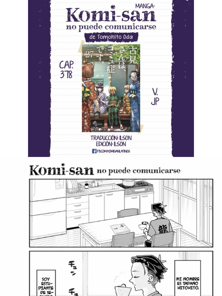 Capítulo 378-381 - Komi-San Wa Komyushou Desu | PDF