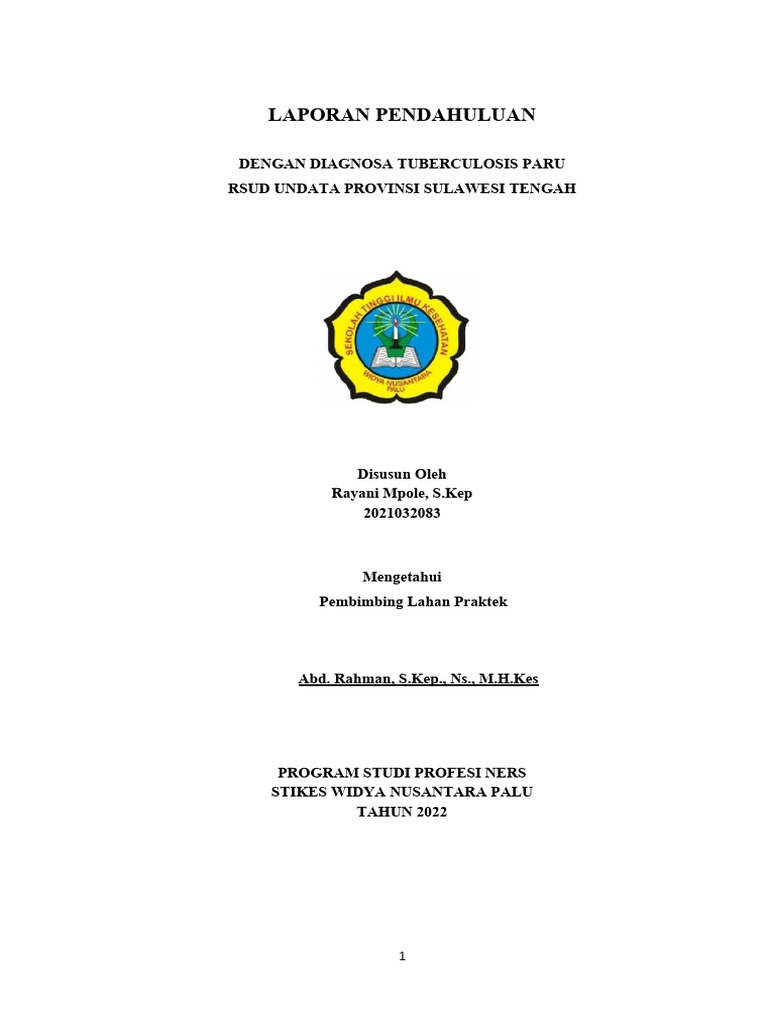 LP TB Paru - Rayani | PDF