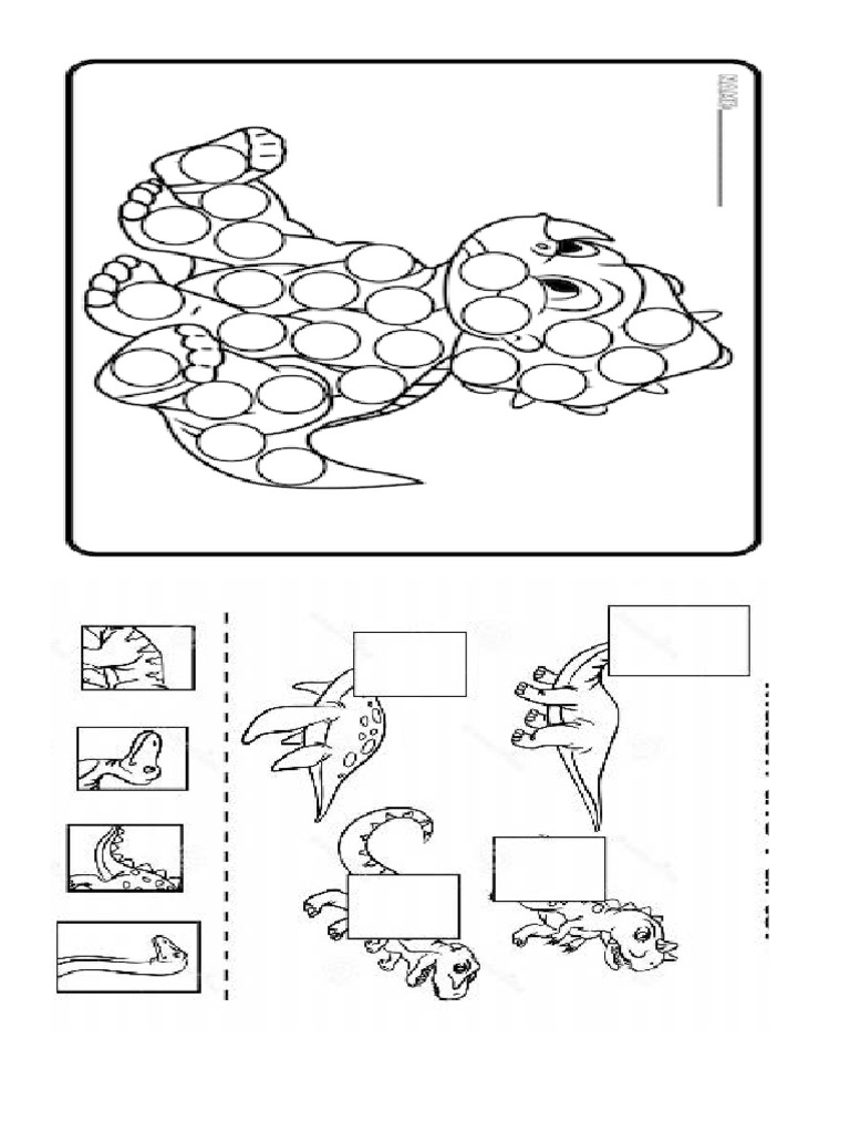 Imagen Del Dinosaurio | PDF