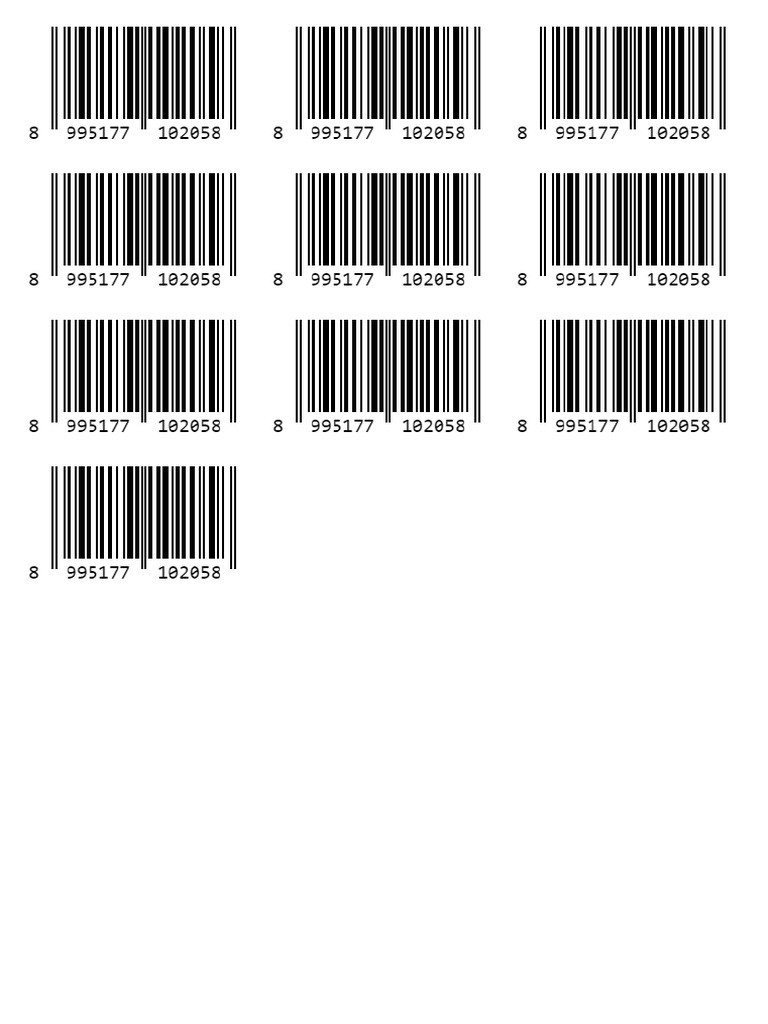 Barcode Cetak | PDF